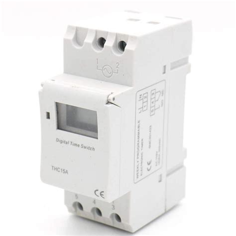 30a 220v Relay Digital Lcd Power Programmable Timer Time Switch Street Light Timer Switch