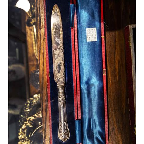 Silver Plate Bread Knife Allan Pitchko Galleries