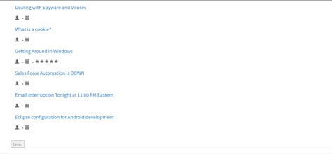 Knowledge Article How On Service Portal With More And Less Button