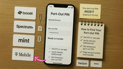 How To Find Your Port Out Pin Boost Spectrum Mint Visible More