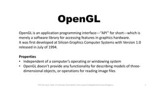 OpenGL PPT