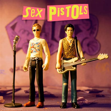 Sex Pistols Reaction Figures Wave 1 Johnny Rotten And Sid Vicious Se