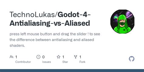 Godot 4 Antialiasing Vs Aliased Main Gdshader At Main TechnoLukas
