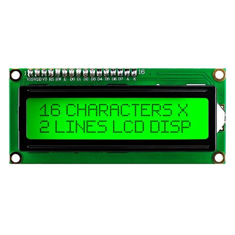 1602 Green Lcd Display Board Module Phipps Electronics 1602 Green Lcd Display Board Module Phipps Electronics