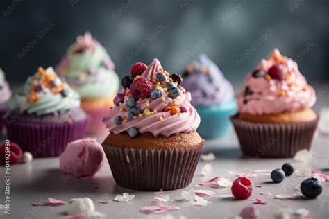 Discover A Mouthwatering Collection Of Ai Generated Cupcake Images That