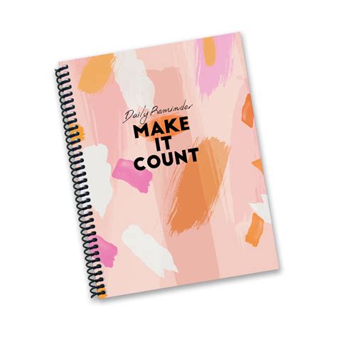Make It Count Notebook 9lines