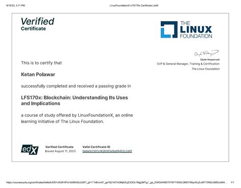 Ketan Polawar On Linkedin Blockchaincertified Futuretech