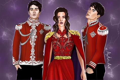 Nadia No Instagram Final Result ️ Characters From Red Queen” By