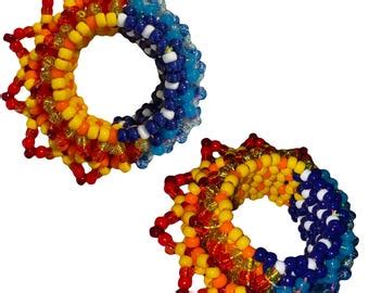 You Were The Sun And Moon To Me 3d Rotating Kandi Cuff Monster Rave