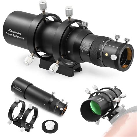 Astromania Guide Scope 50mm Compact Deluxe Finder Guide Scope Kit With