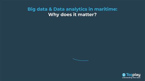 Video Teqplay On Linkedin Big Data And Data Analytics In Maritime Why