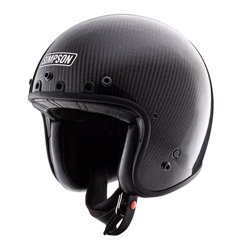 Simpson Chopper Carbon Helmet Black Gloss Motostorm [en]