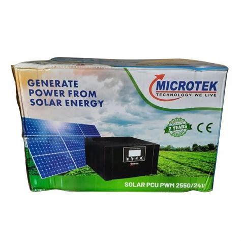 Microtek Hi End Pwm Pcu 2550 24v At ₹ 14060 Microtek Solar Inverter In Ranchi Id 26901081048