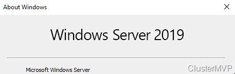 Windows Server 2019 Cluster Vs Windows Server 2016 Cluster Ws2019 Winserv Cluster Robert