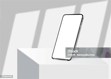 스마트 폰 프레임 덜 빈 화면 회전 위치 3d 아이소메트릭 일러스트 휴대 전화 스마트 폰 원근 보기 창 프레임은 그림자를 오버레이합니다 인포그래픽 또는 프레젠테이션 3d용