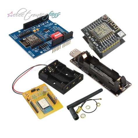 3dbi Gain Antenna Esp8266 Serial Wifi Module Extend Board 18650 Shield Eur 289 Picclick De