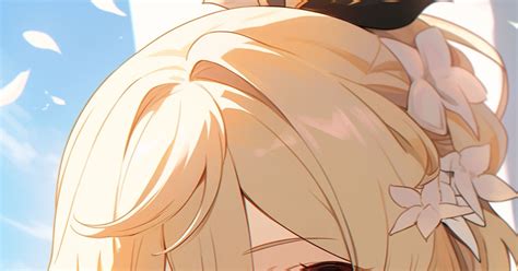 Lumine ちょっと照れてる原神の蛍ちゃん！！ しんai＋加筆補正のイラスト Pixiv