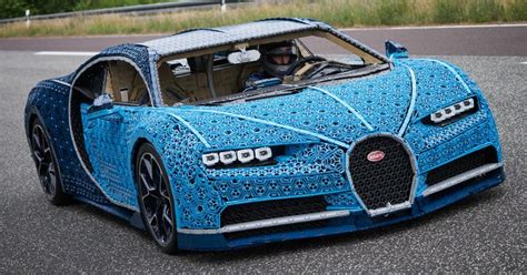 Lego Built An Epic Life Sized Bugatti Chiron That Drives Lego