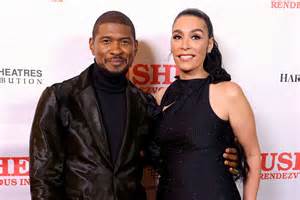 Usher Serenades Wife Jennifer Goicoechea On 1st Wedding Anniversary