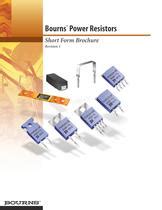 Wire Wound Resistor W Series BOURNS Non Inductive Inductive Overcurrent