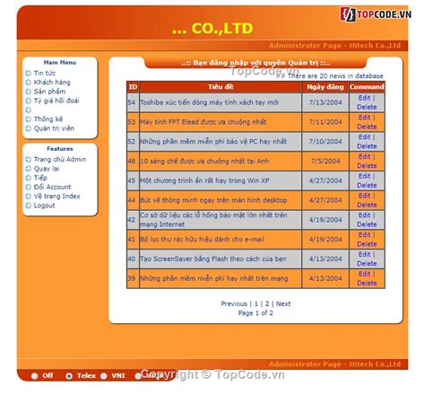 Source code Đồ án Xây dựng website bán linh kiện máy tính