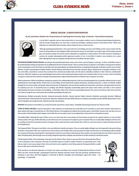 Ayush Rawat On Linkedin Truecrime Psychologyinsights Publishedauthor Serialkiller