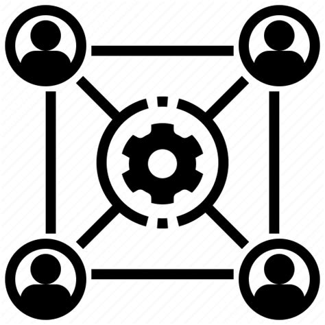 Communication Network Organization Teamwork Operation Icon Download On Iconfinder