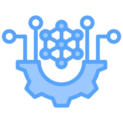Nano Technology Generic Blue Icon