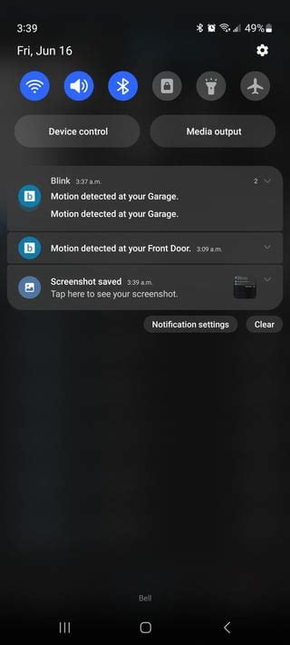 Notification For Movement But Local Storage Not Saving Any Clips R