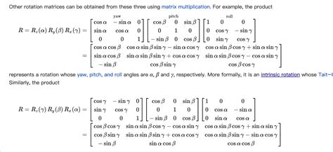 Why The Rotation Formula No Same With Wikipedia Issue 30