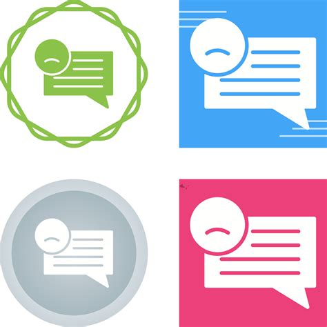 Customer Dissatisfaction Vector Icon 40782470 Vector Art At Vecteezy