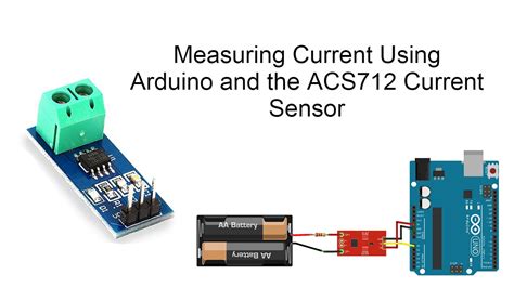 steps to measure current using arduino and acs712 current sensor