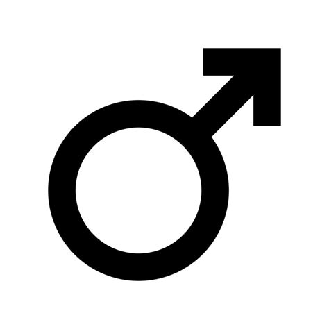 Simple Illustration Of Mars Symbol Concept Of Gender Symbols Vector Art At Vecteezy