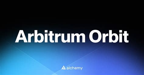Arbitrum Orbit Raas Tools Alchemy