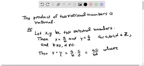 solved use a direct proof to show that the product of two rational