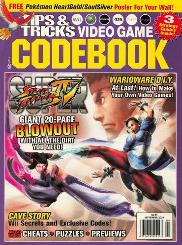 Tips And Tricks Video Game Codebook Volume 17 Issue 06 September 2010 Tips And Tricks Video
