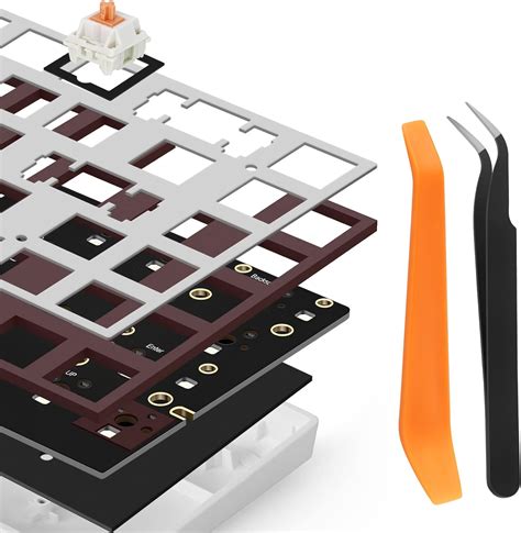 Buy Runjrx Poron Keyboard Pcb Foam 68 Layout Poron Switch Pads 120pcs And Keyboard Sound