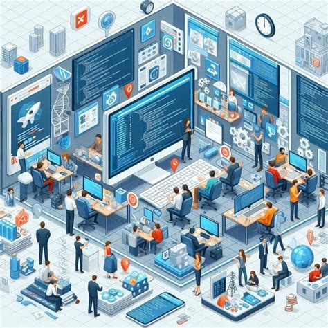 Software Development Workflow Premium Ai Generated Image Software Development Workflow Premium Ai Generated Image