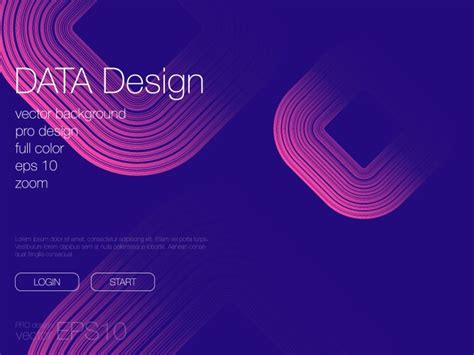 Abstract Blend Background Template For Web Site Vector Image