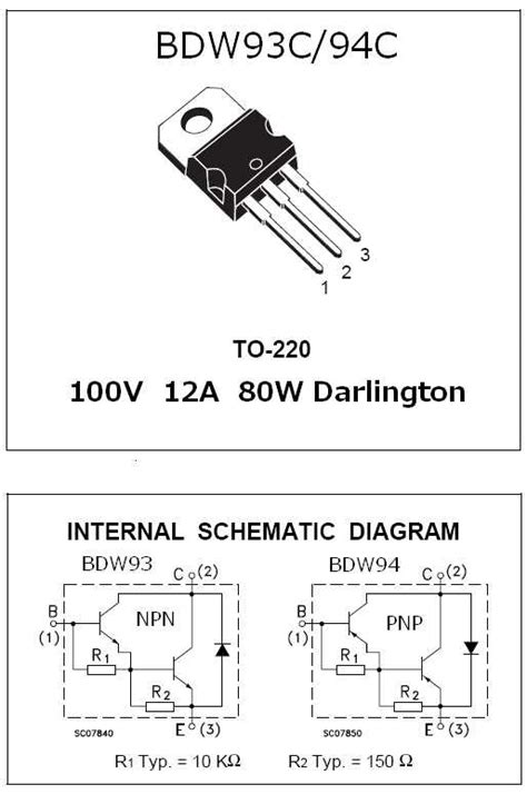 Darlington Transistor Datasheet Everything You Need To Know