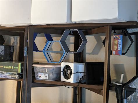 Clamp On Hex Cubby Shelf By Ecobra Download Free Stl Model