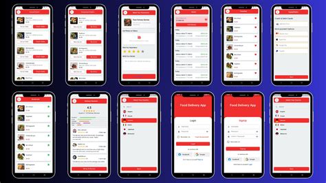 Ubereats Clone Food Delivery Flutter App Ui Kit Template By Codentratech