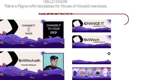 Monad Templates Figma