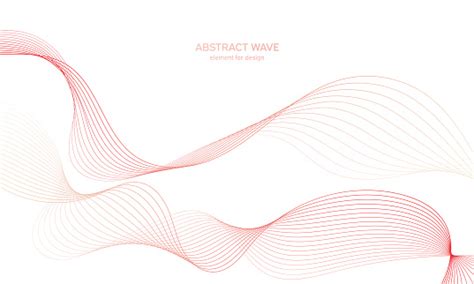 디자인을 위한 추상 다채로운 웨이브 요소 디지털 주파수 트랙 이퀄라이저 양식화된 라인 아트 배경입니다 벡터 그림입니다 혼합 도구를 사용하여 만든 선으로 물결 모양 곡선 물결