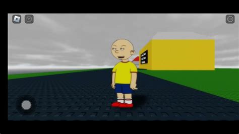 Caillou Gets Grounded On Roblox Youtube