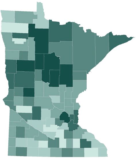 Minnesota Secretary Of State 2014 Election Statistics Maps