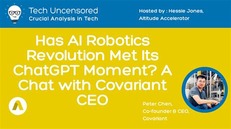 Has Ai Robotics Revolution Met Its Chatgpt Moment A Chat With