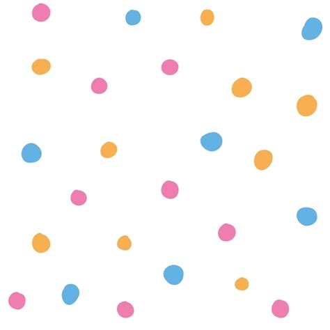 Premium Vector Colorful Dots Seamless Pattern