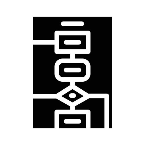 Algoritmo Software Datos Ciencia Glifo Icono Vector Ilustración 17348451 Vector En Vecteezy