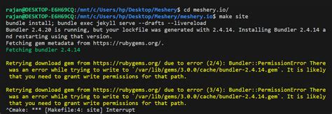 While Setting Environment For Meshery Facing Issue Meshery Layer5
